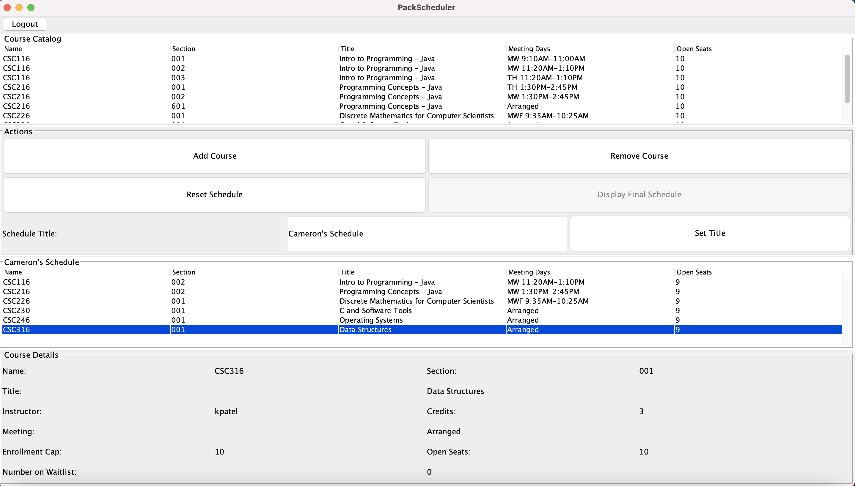 Cameron Reynolds | Software Developer